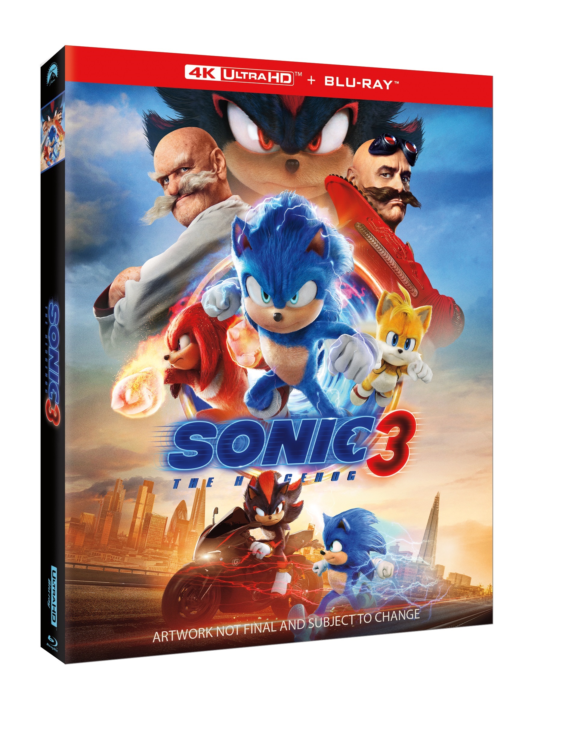 dvd-store.it vendita DVD, Blu-Ray, 4K e UHD: Sonic 3 - Il film (4K ...
