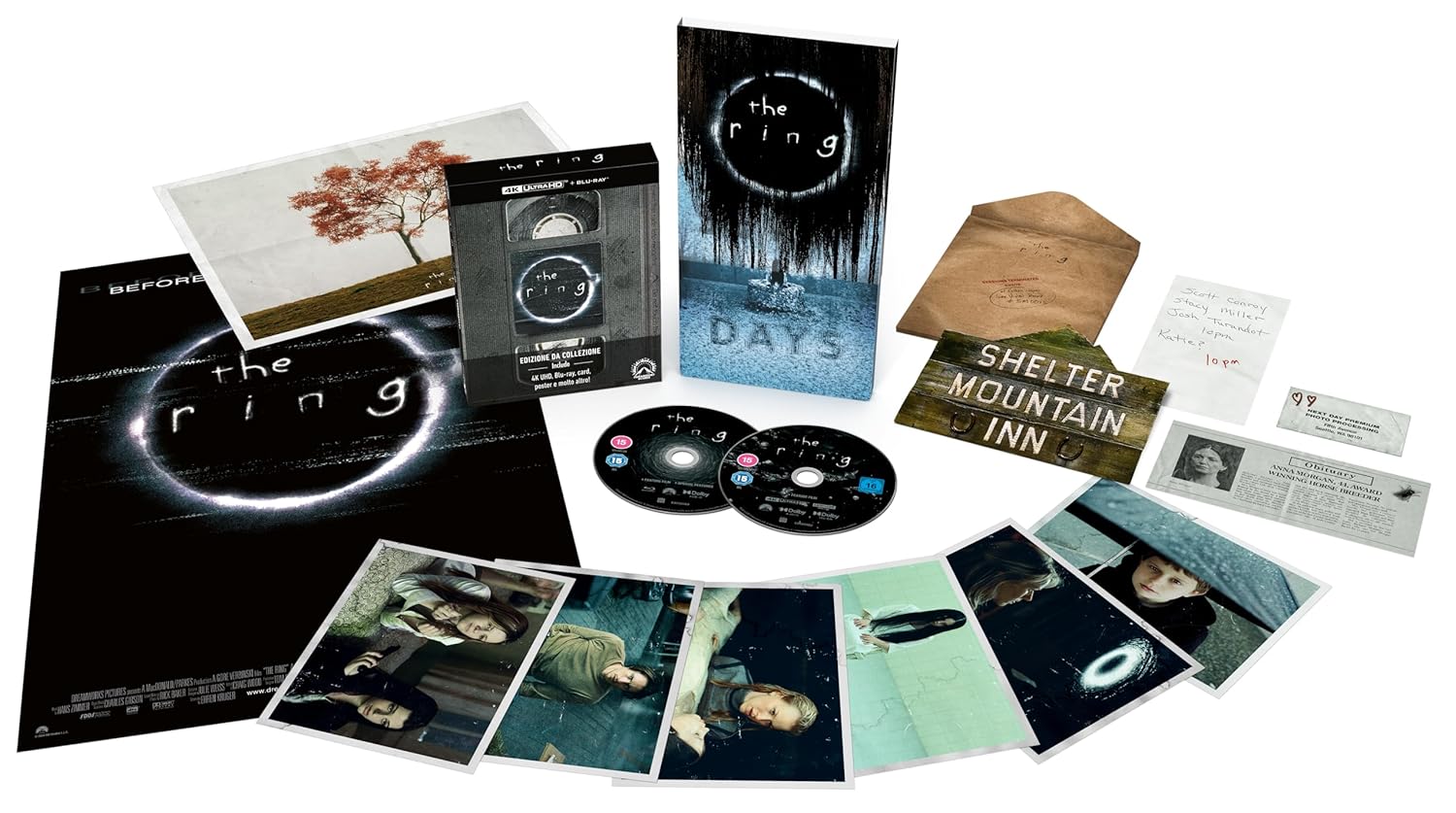 The Ring - Collector’s Edition (4K Ultra HD + Blu-Ray Disc - Steekbook ...