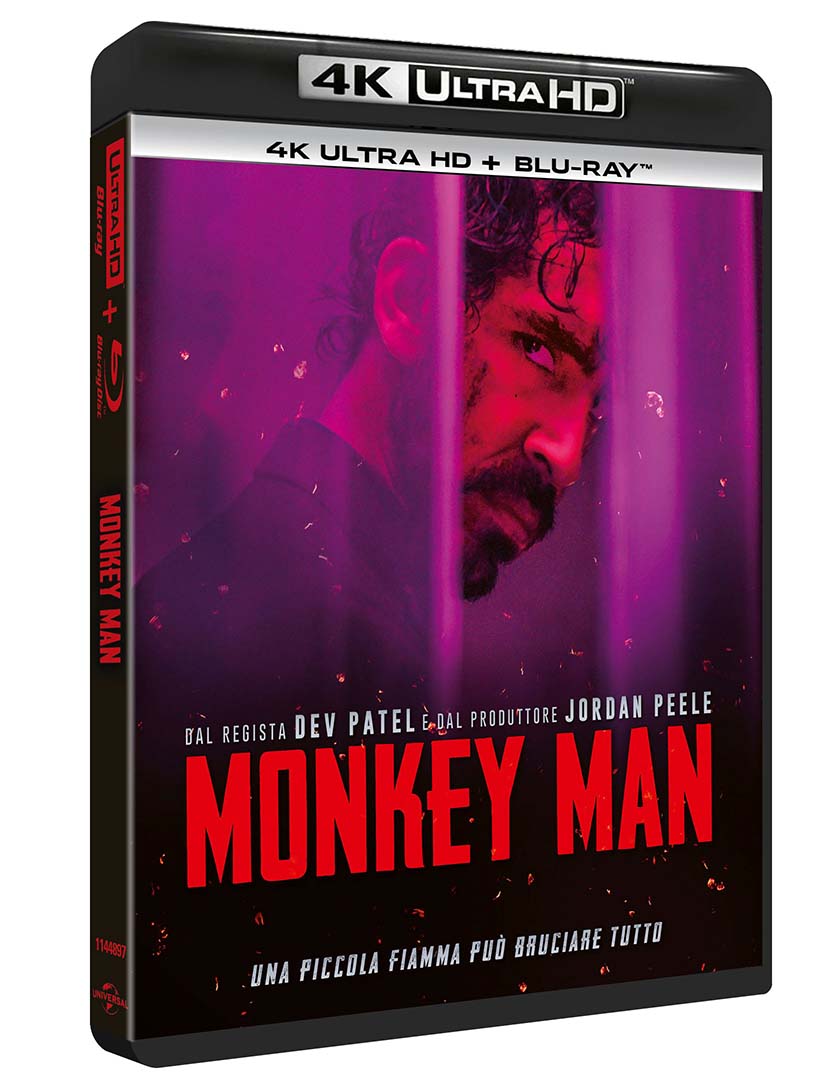 Monkey Man (4K Ultra HD + Blu-Ray Disc) - dvd-store.it