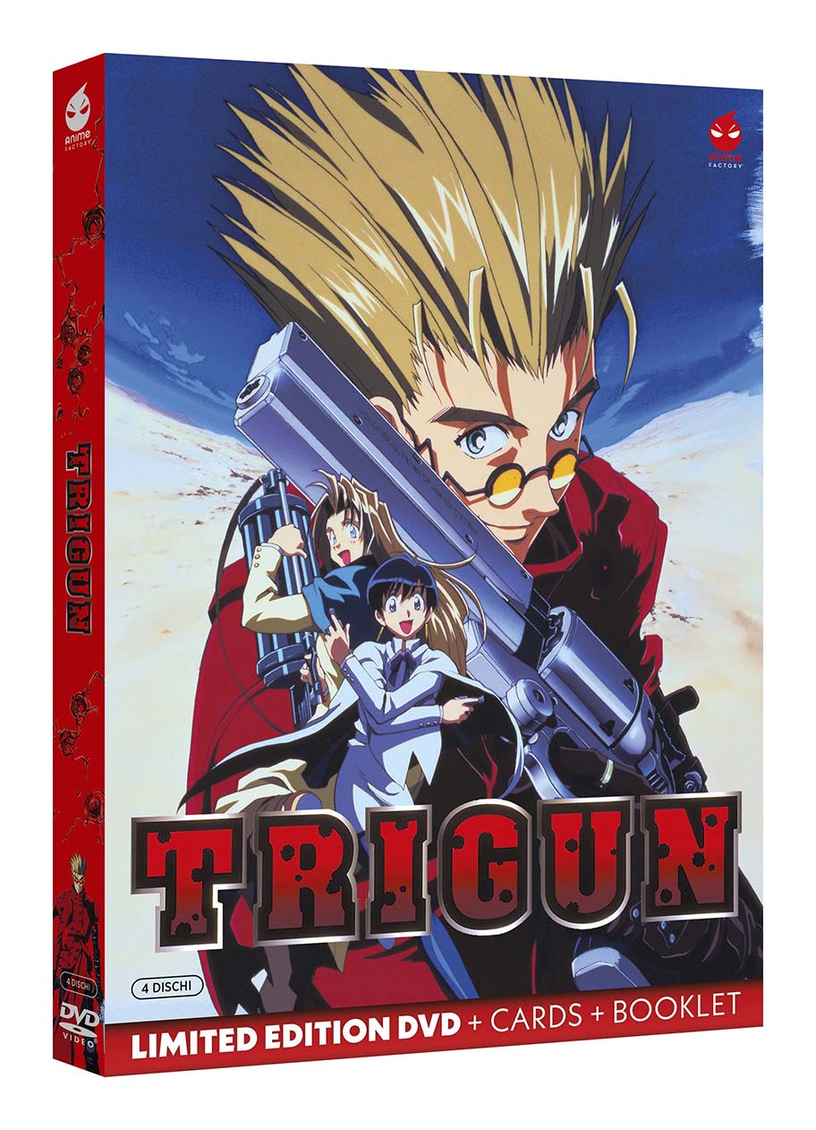 Trigun - Serie completa - Limited Edition (4 DVD + Booklet + Card ...