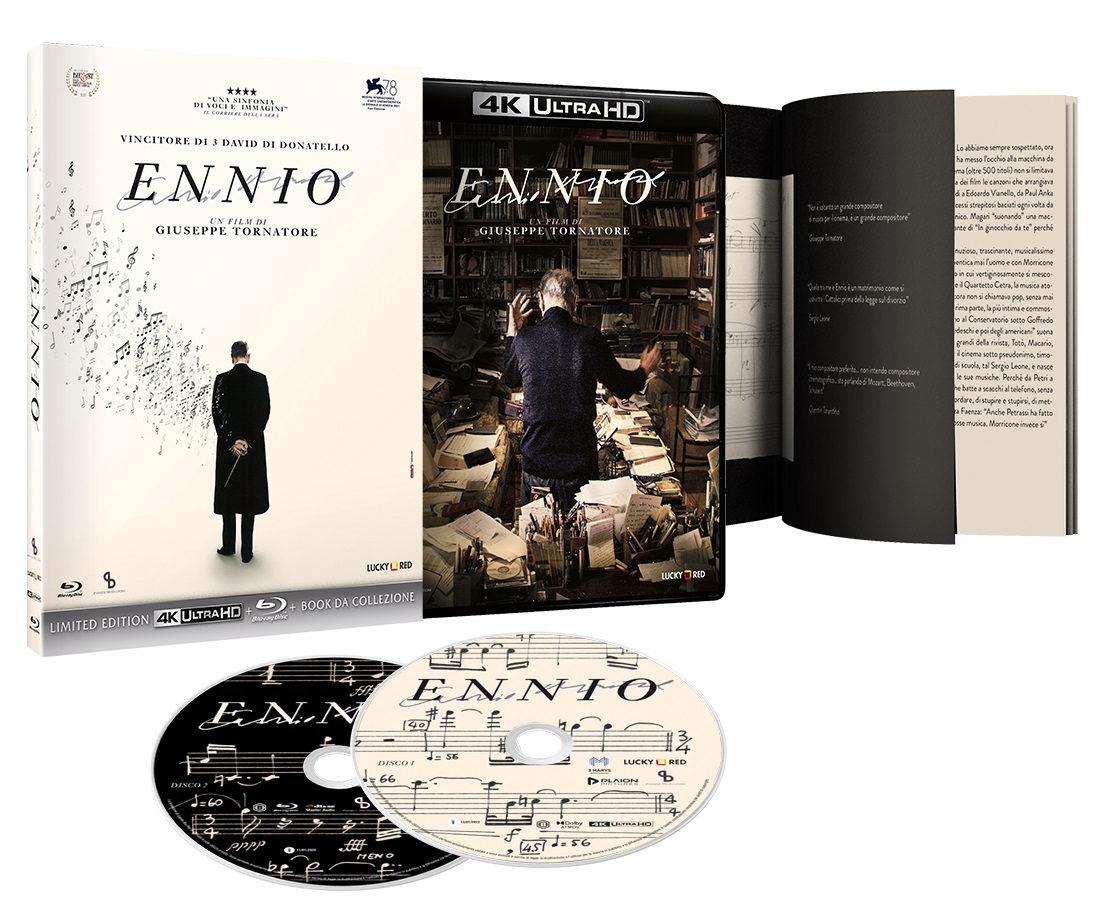 Ennio - Limited Edition (4K Ultra HD + Blu-Ray Disc + Booklet) - dvd ...