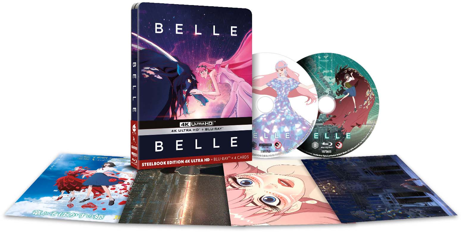 Belle - Limited Edition (4K Ultra HD + Blu-Ray Disc + 4 Cards ...