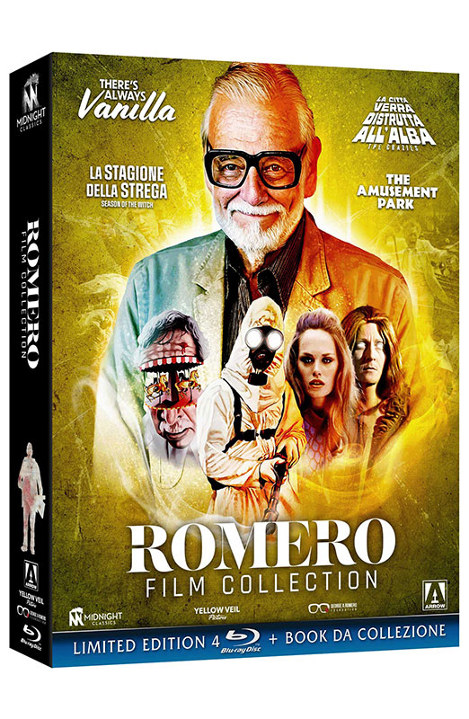 Romero Film Collection - Limited Edition (4 Blu-Ray Disc + Booklet ...