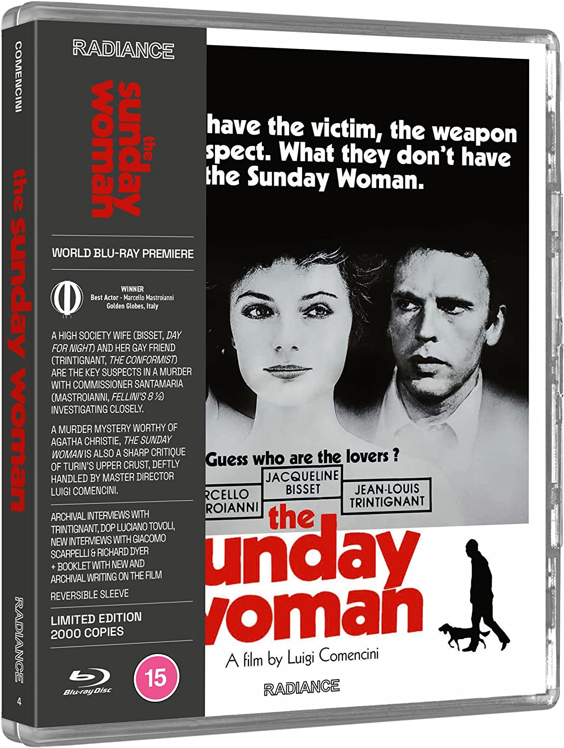 The Sunday Woman (La donna della domenica) (Import UK) (Blu-Ray Disc ...