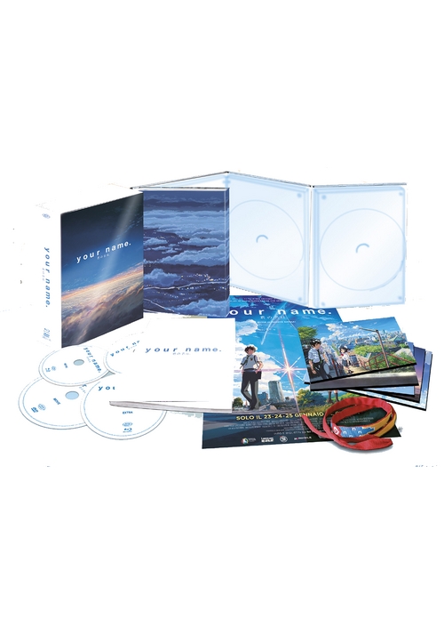 Your Name. - Limited Collector's Edition (2 Blu-Ray Disc + DVD + CD ...