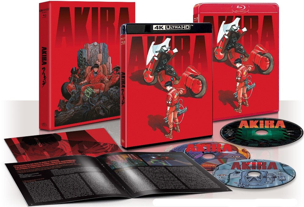 Akira - 35th Anniversary Limited Edition (4K Ultra HD + 2 Blu-Ray Disc ...