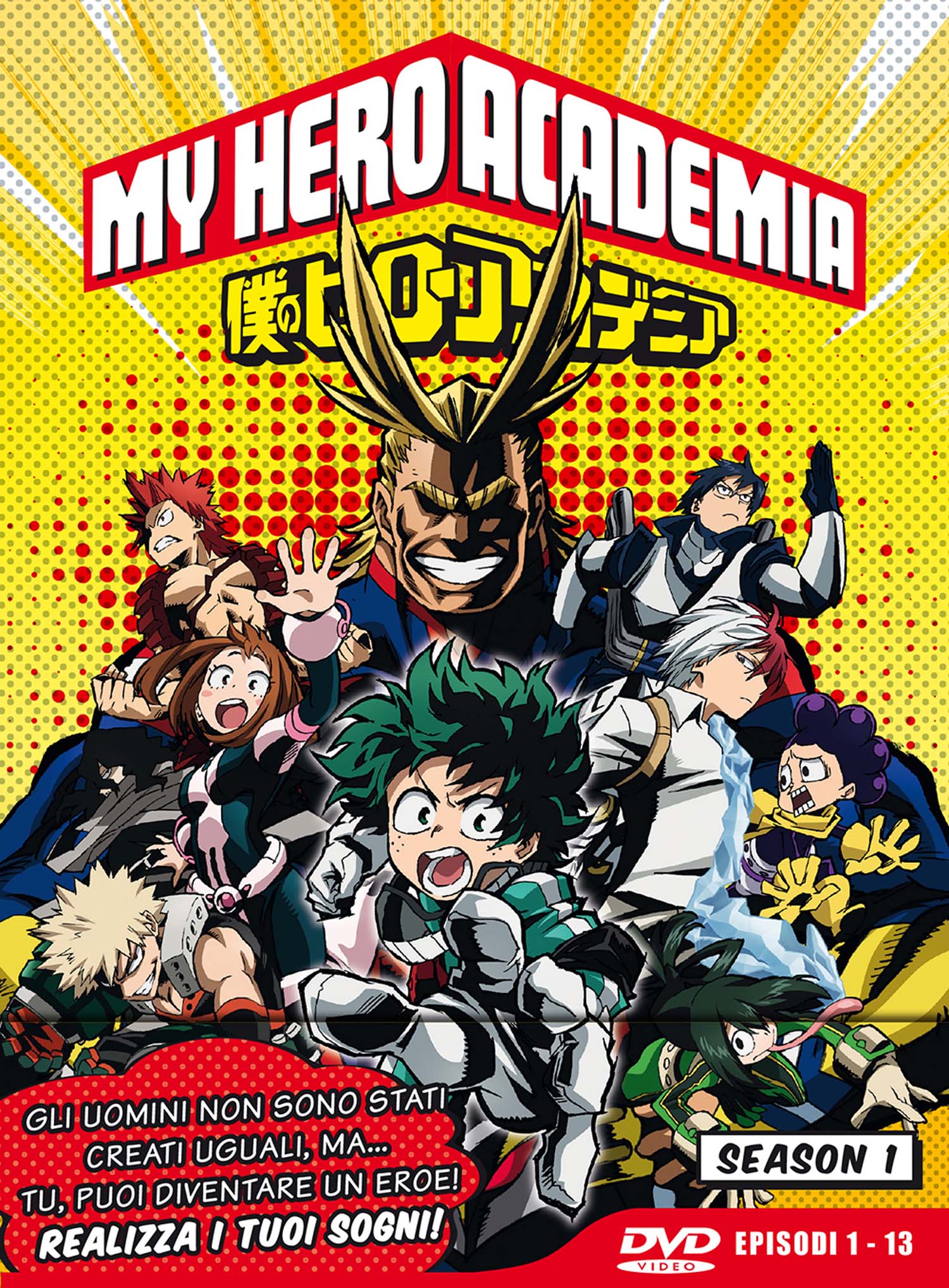 My Hero Academia - Season 1 - Limited Edition (3 DVD) - dvd-store.it