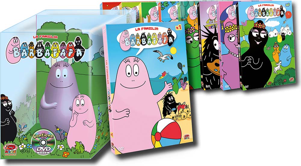 Barbapapà - Serie Completa (9 DVD + Pupazzo) - dvd-store.it