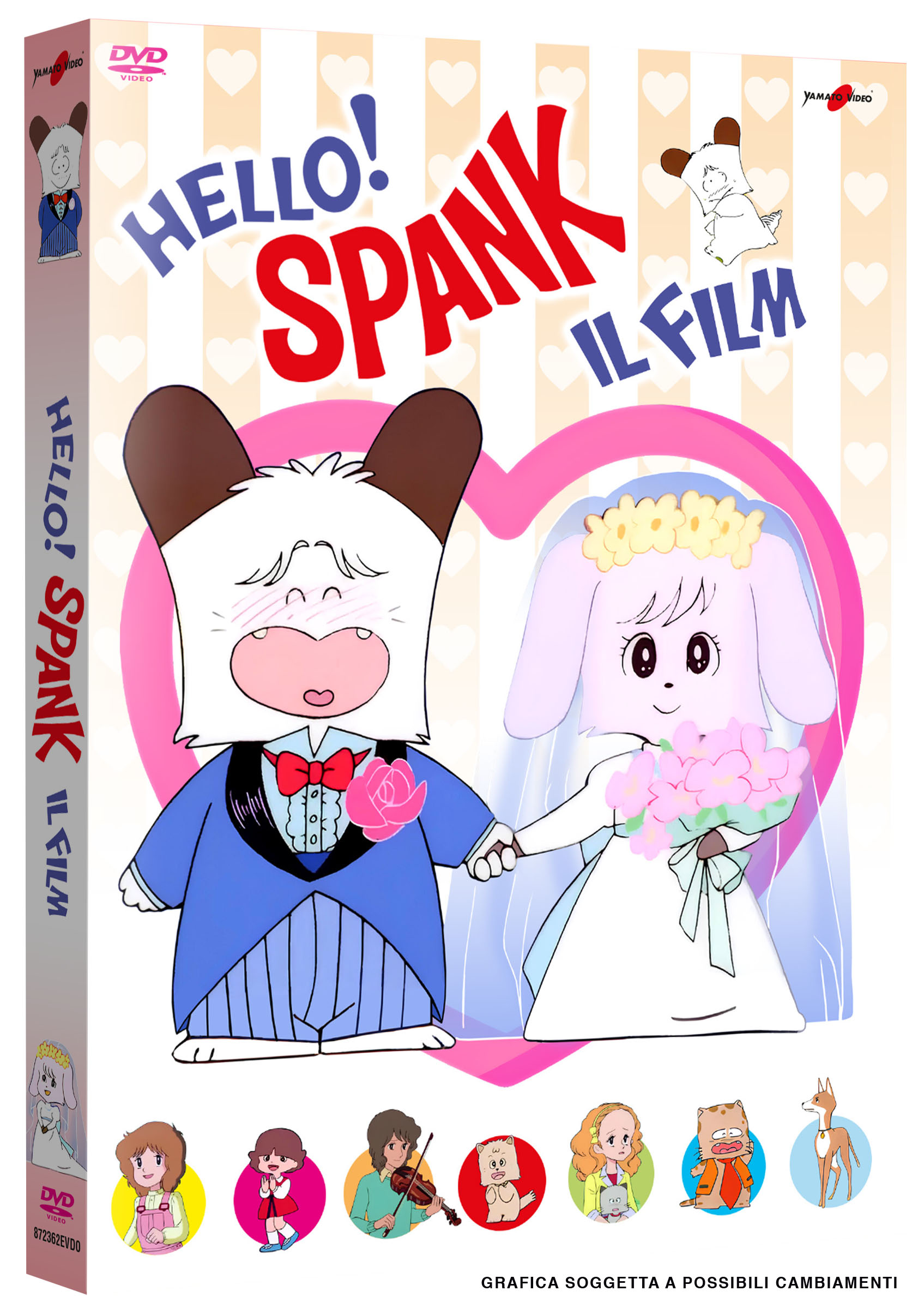 Hello! Spank. Il Film. Le Pene D’Amore di Spank (DVD + Booklet) - dvd ...