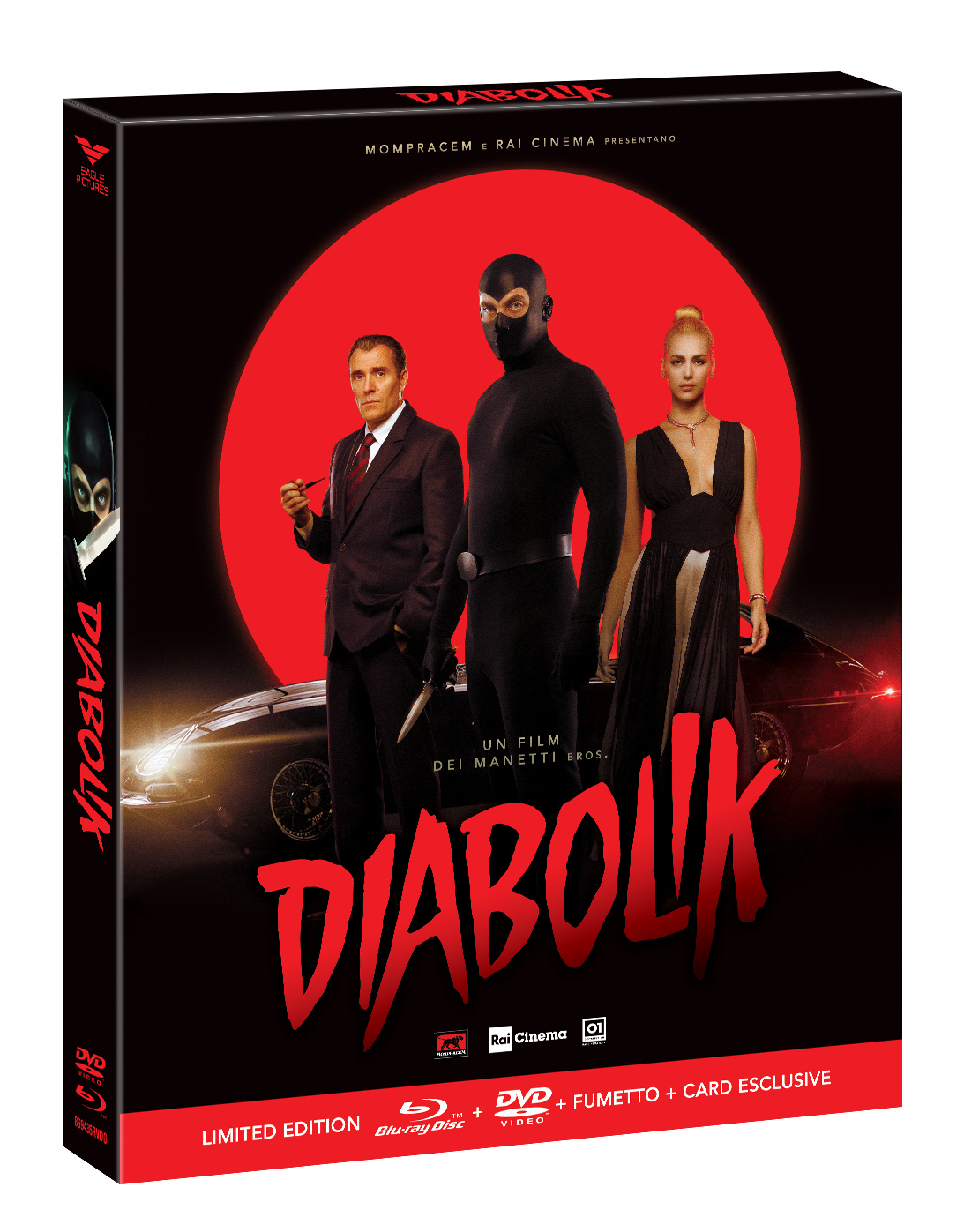 Diabolik (2021) - Limited Edition (Blu-Ray Disc + DVD + 2 Cards ...