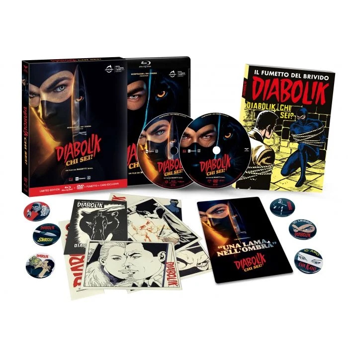 Diabolik - Chi sei? - Special Ed. (Blu-Ray Disc + DVD + Fumetto ...