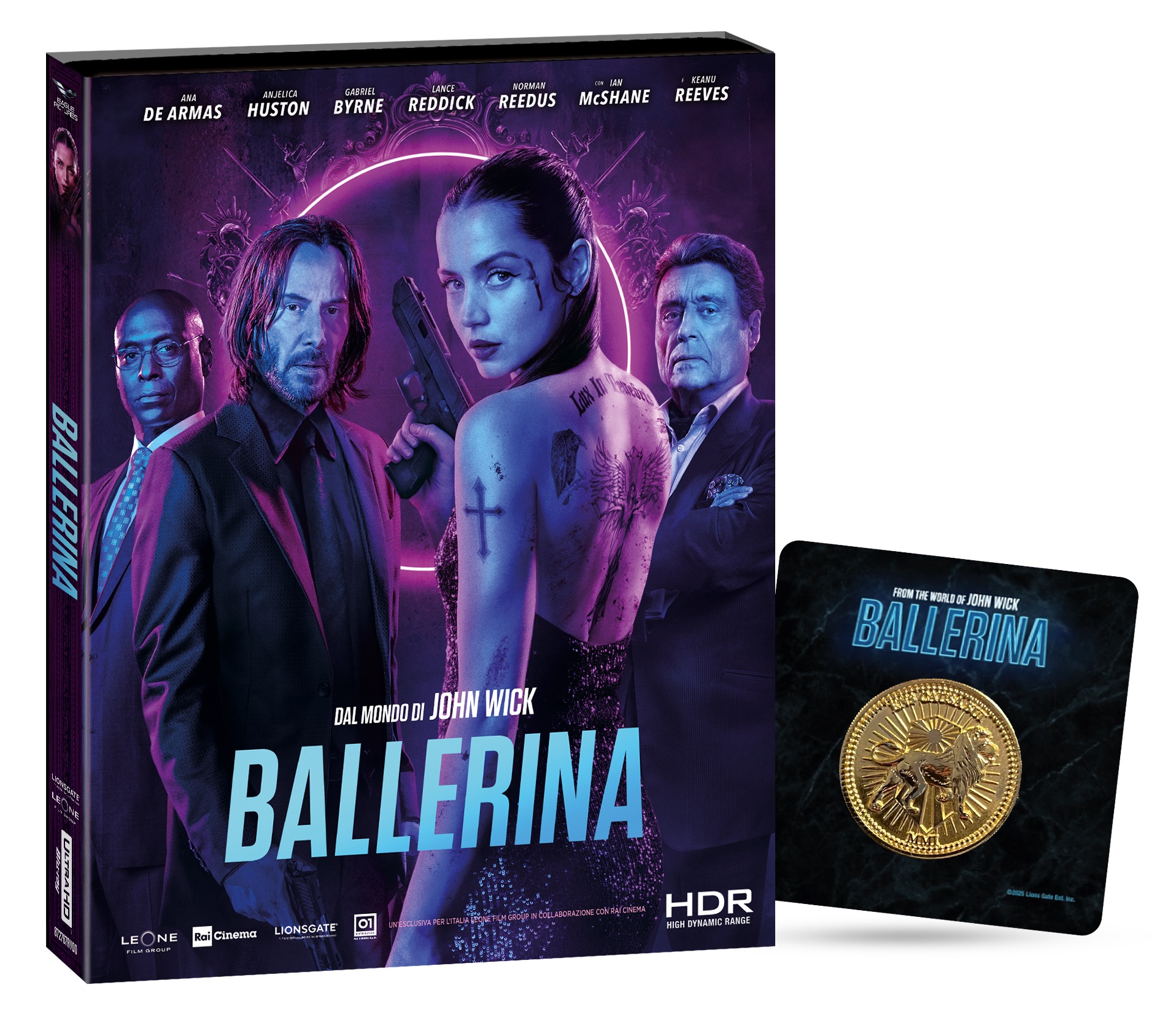 Ballerina - Limited Edition (4K Ultra HD + Blu-Ray Disc + 1 Continental ...