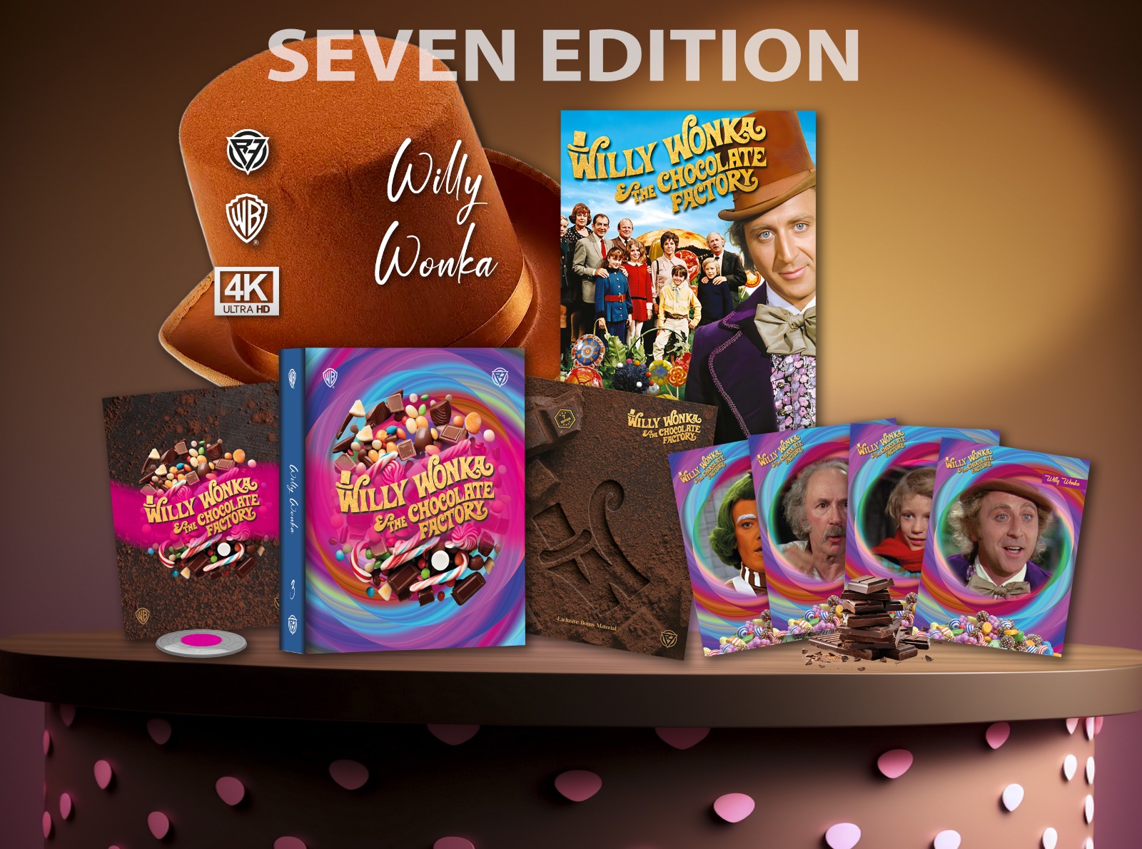 Willy Wonka and the chocolate factory - 03 Seven Edition (4K Ultra HD ...