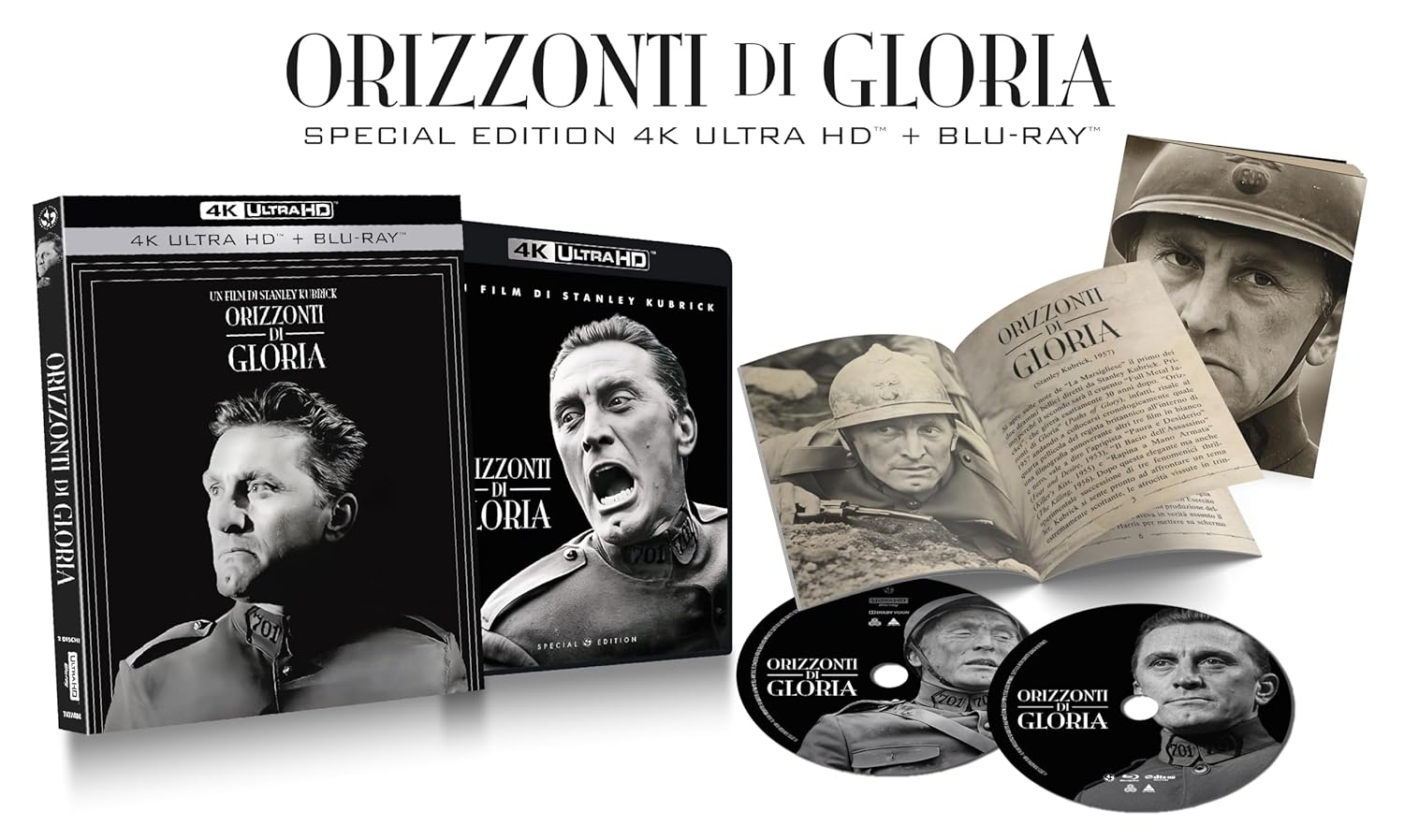 Orizzonti di gloria - Special Edition (4K Ultra HD + Blu-Ray Disc ...