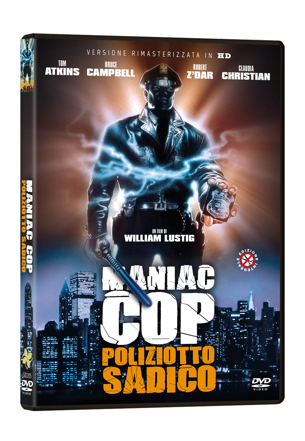 Maniac cop - Poliziotto sadico - Rimasterizzato in HD - dvd-store.it