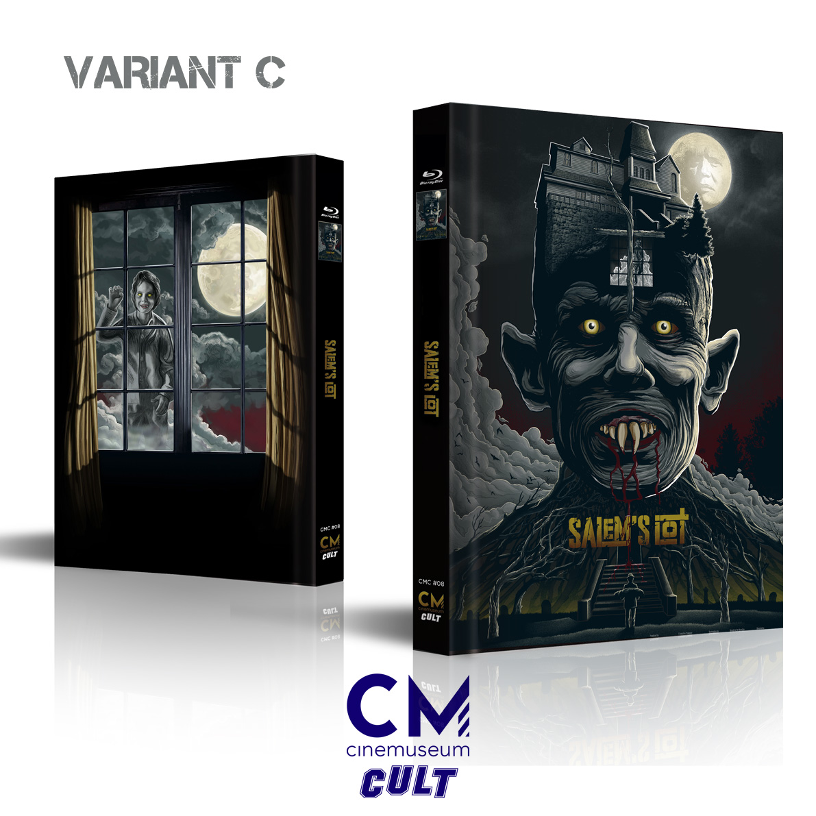 Salem's Lot - Mediabook Variant C (Blu-Ray Disc + Bonus) (CM Cult #08 ...